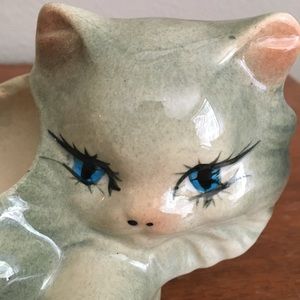 Accents | Vtg Mcm Cat Planter | Poshmark
